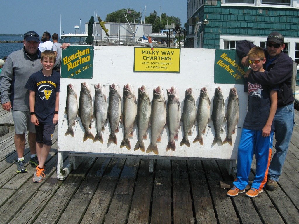 Cousin Combo Clobber the Lakers! - Milky Way Fishing Charters