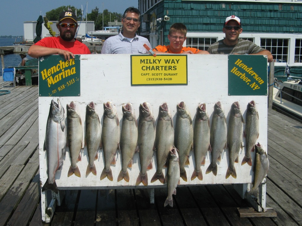 Banner Day of Lake Trout Fishing Brings a Couple of Bonuses! - Milky ...