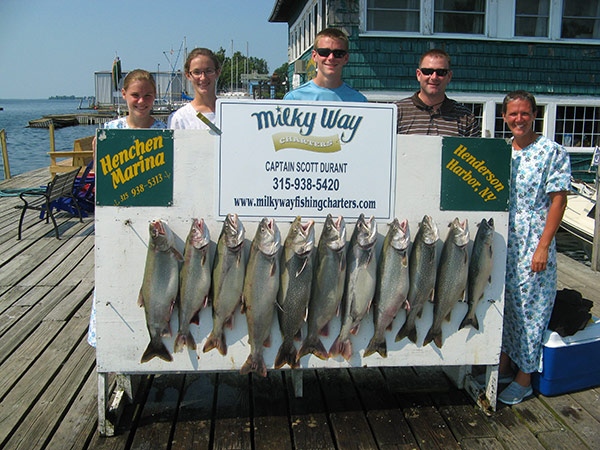 PA Family Catches Bounty of Fish! - Milky Way Fishing Charters