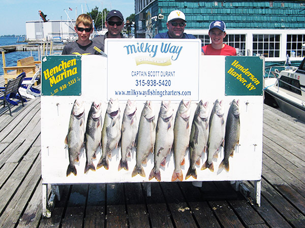 Cousins Return to Battle the Lake Trout! - Milky Way Fishing Charters