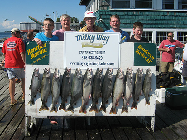 Two Days of Fishing - Two Ways of Fishing - Milky Way Fishing Charters