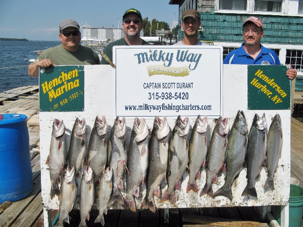 1 King and 2 Coho Salmon Add to the Lake Trout Limit for the Rick Welsh ...
