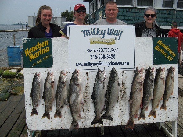 The Shepard Family Limit Out on Lake Trout and Land Two Mature King ...